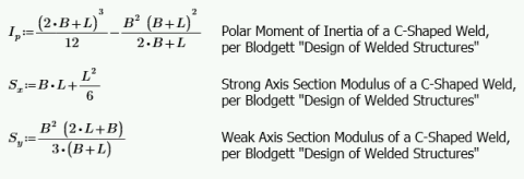 Weld Calculations