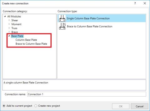 Base Plate Connections